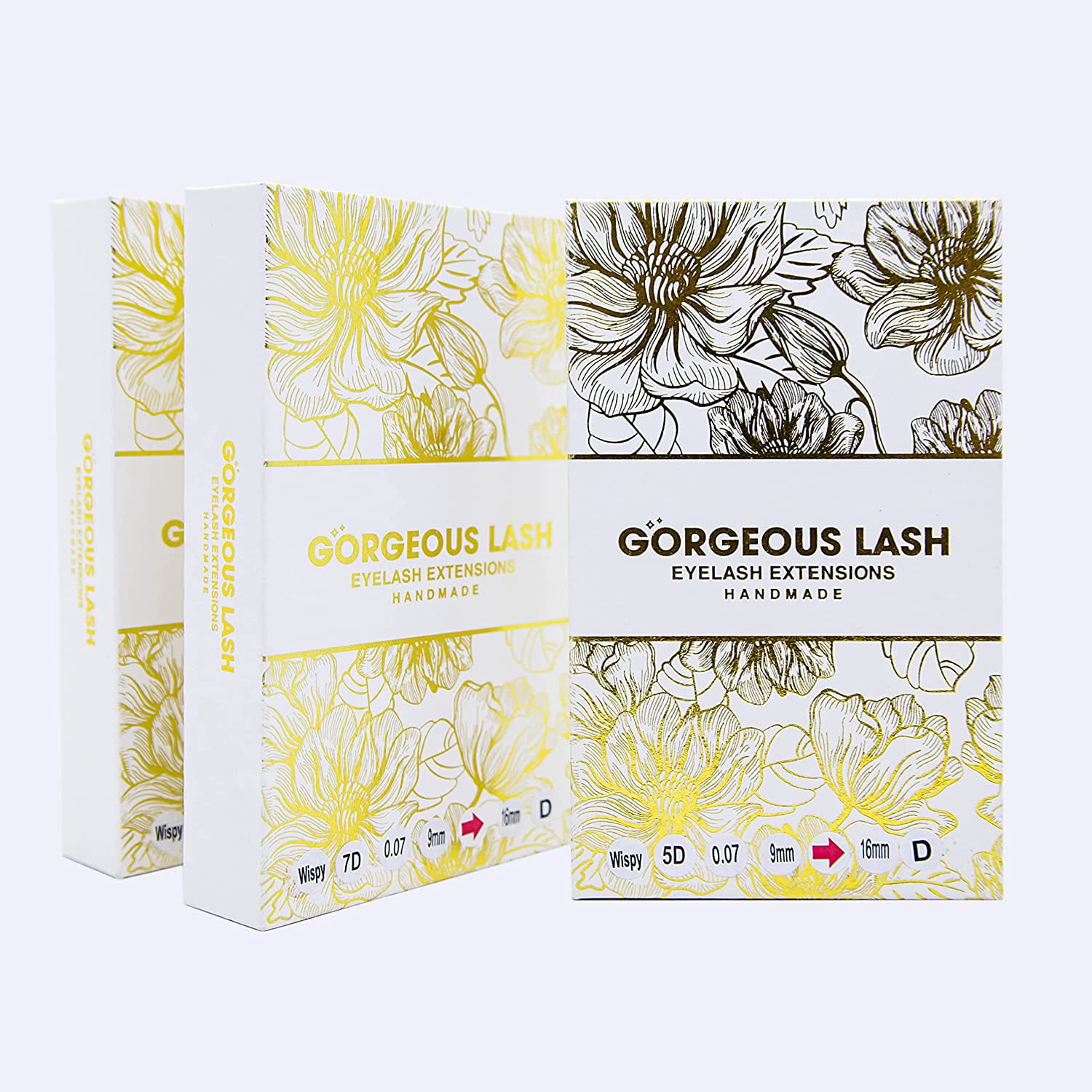 Wispy, Mixed Ultra Speed 5D, 7D, 9D Spike Lashes. 1000 Premade Lash ...