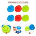 Splash-proof Lids for Cans Beer Soda Saver Plastic Bottle Caps Pop ...