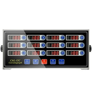Ultrak T4 Electronic Jumbo Display Dual Timer/Clock - Walmart.com