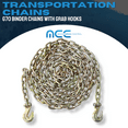 Mega Cargo Control 1 Pack G70 5/16" x 20' Tow Chain Transportation ...