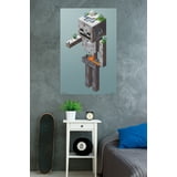 Minecraft - Skeleton Tundra Wall Poster, 22.375" x 34" - Walmart.com