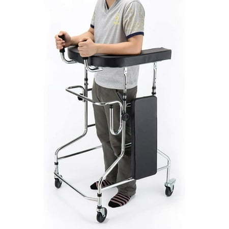Pedestrian walker for elderly walks and stands obstacles adjustable ...