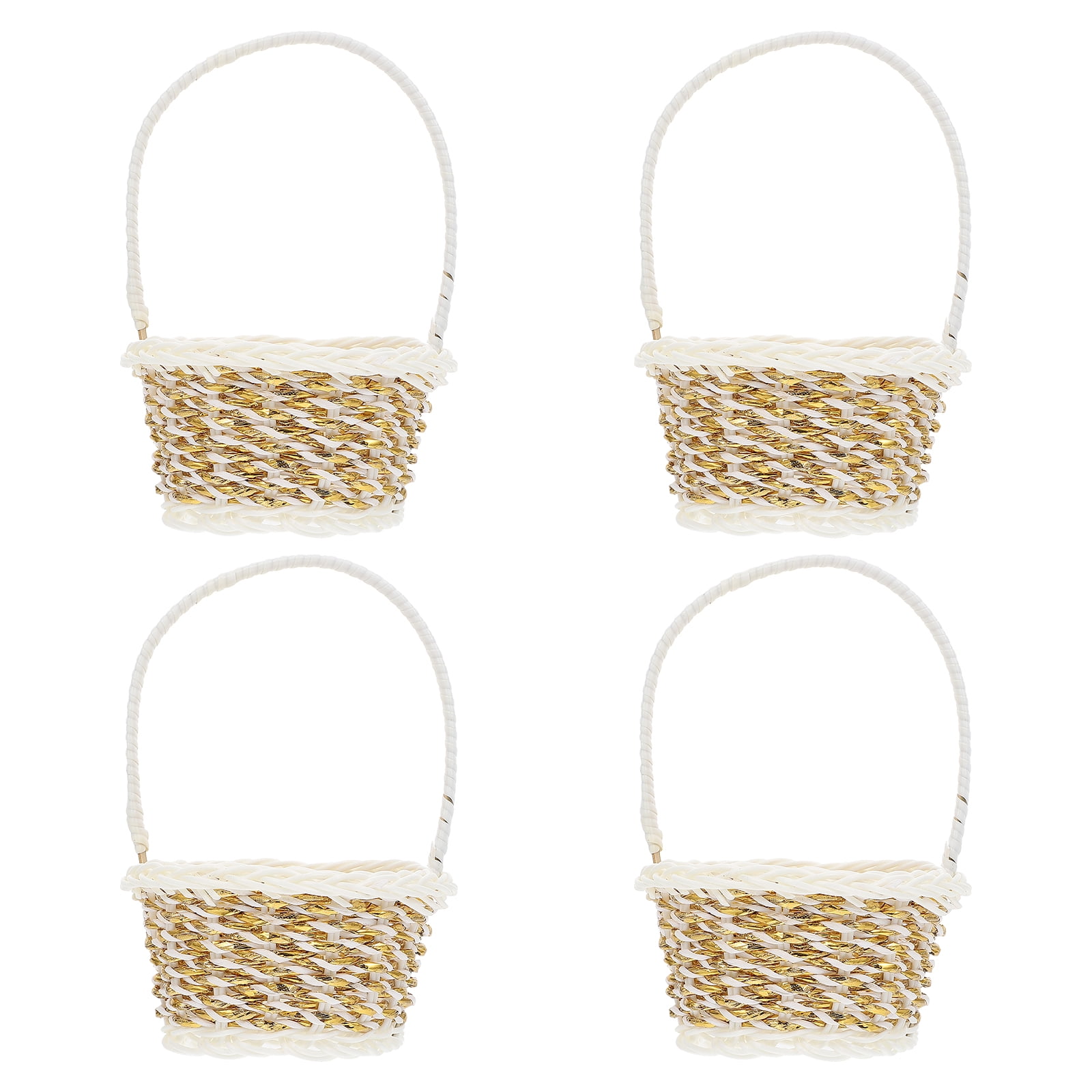 Basket Mini Baskets Flower Woven Small Wicker Candy Gift Storage Picnic ...