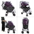 OTVIAP Waterproof Baby Rain Cover for Stroller, Transparent PVC ...