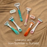 Venus Miami Sunrise Smooth Sensitive, Disposable Women's Razors, 3 Ct ...