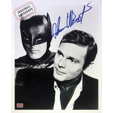 Facsimile Autographed Adam West Batman - Actor Televison (Black and ...