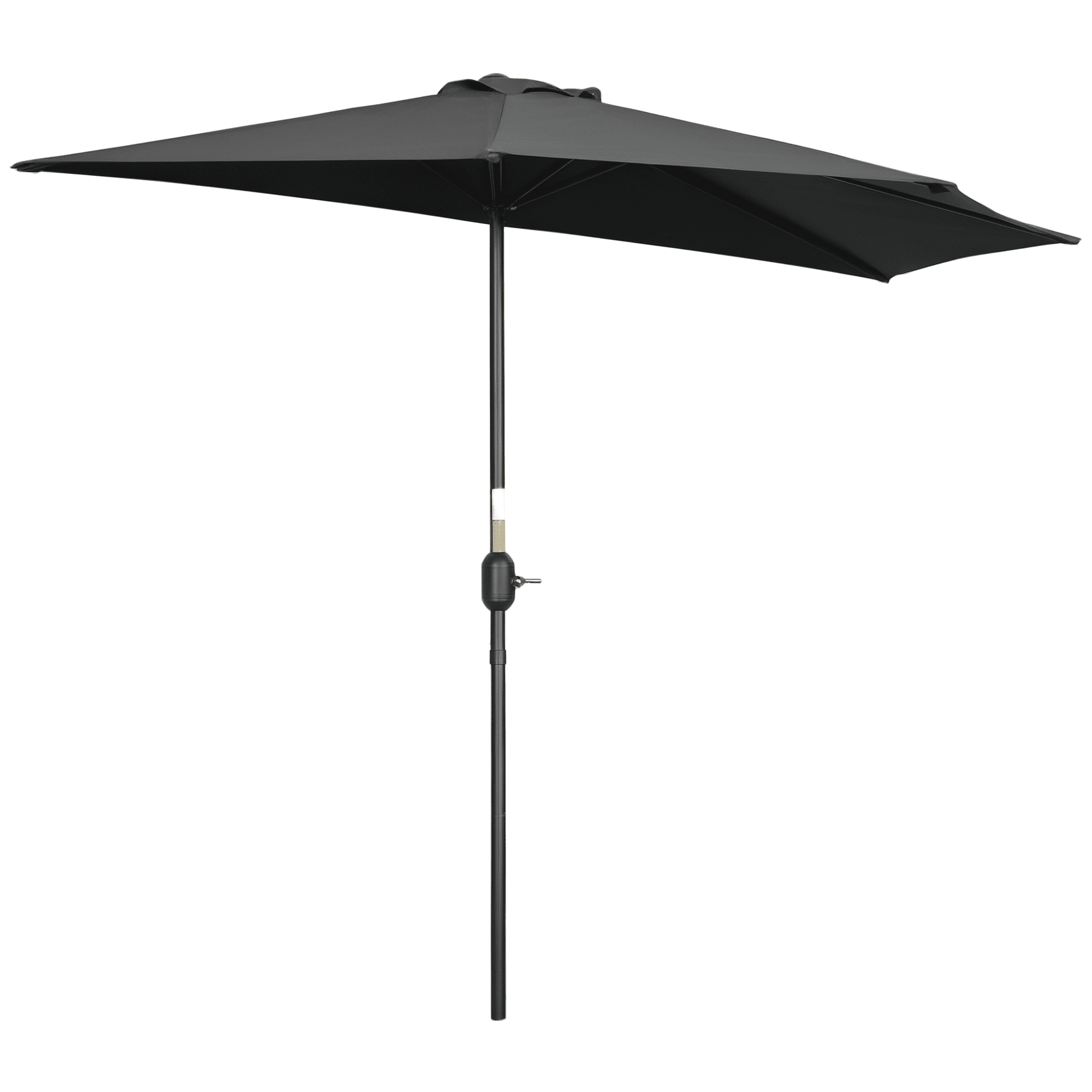 Click here for Outsunny 9ft Half Round Umbrella  Outdoor Balcony... prices