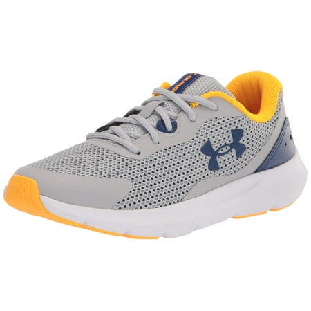 Under Armour Boy's Surge 3 Running Shoe, (102) Mod Gray/Bauhaus Blue ...