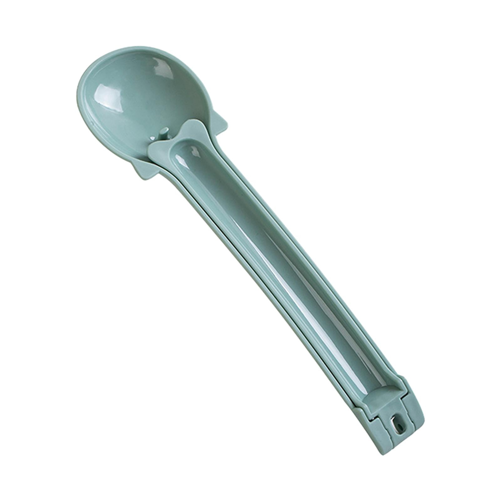 Foldable Handle Pet Feeding Spoon Cat Strip Squeezer Liquid Spoons Cat ...