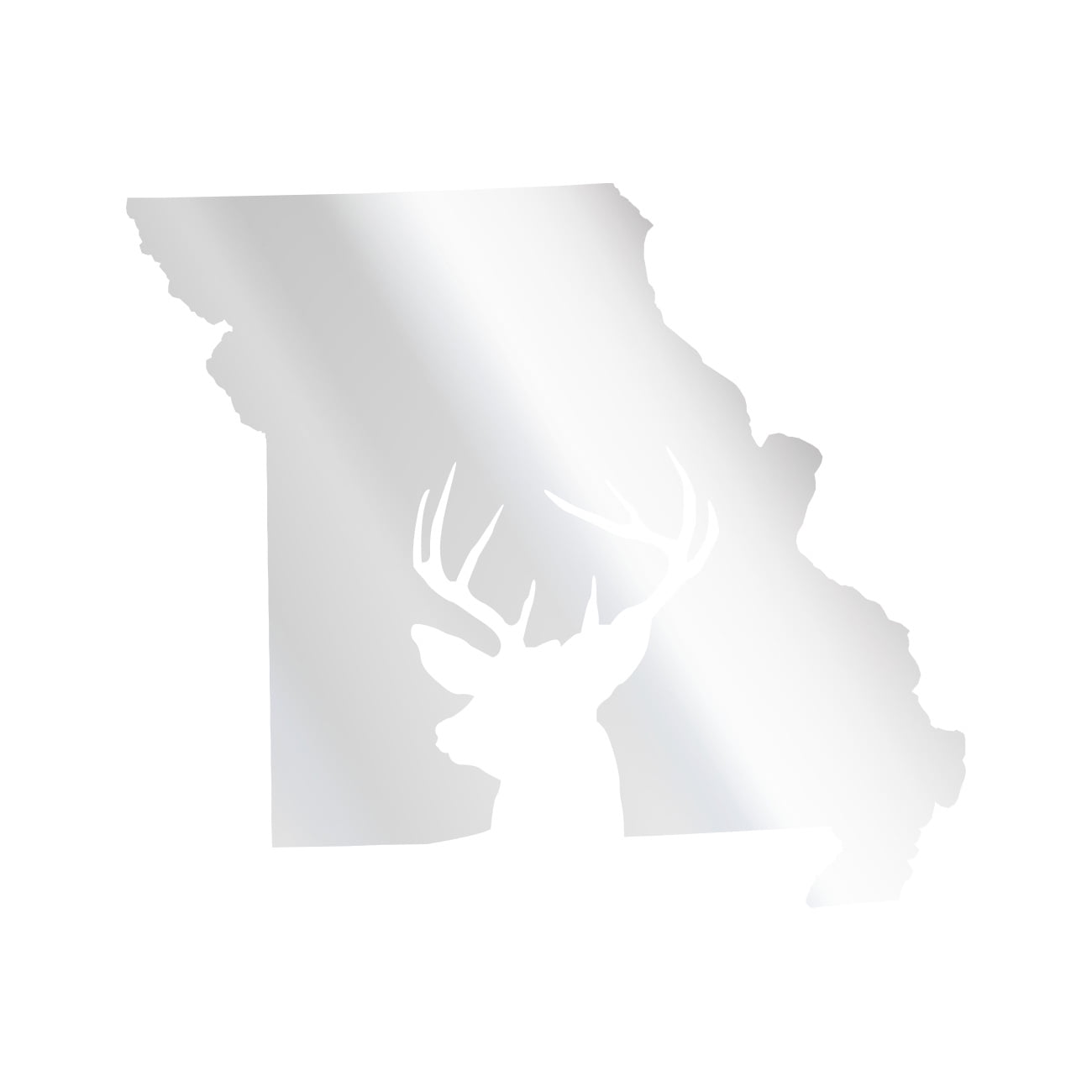 Missouri Deer State Sticker Decal Die Cut - Self Adhesive Vinyl ...