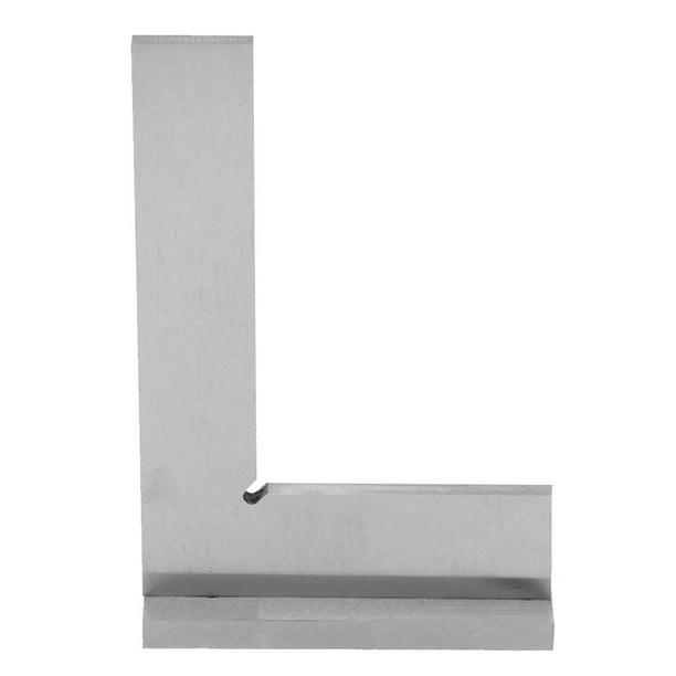 Regla de ángulos de grados, regla de ángulo recto de acero al carbono ...