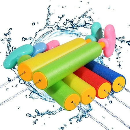 Cheers 6Pcs Foam EVA Pull Out Water Shooter Summer Outdoor Pool Beach ...