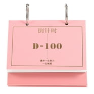 100 Day Tear-Off Countdown Calendar (Paperback)(Large Print) - Walmart.com