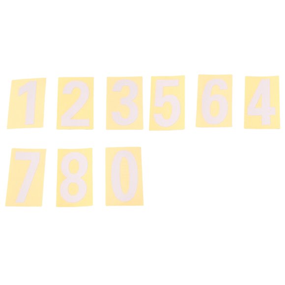 2 Inch White Mailbox Numbers