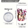 1 pc 20oz Beautiful Woman Water Bottle 3D Printed Drinkware for Holiday ...