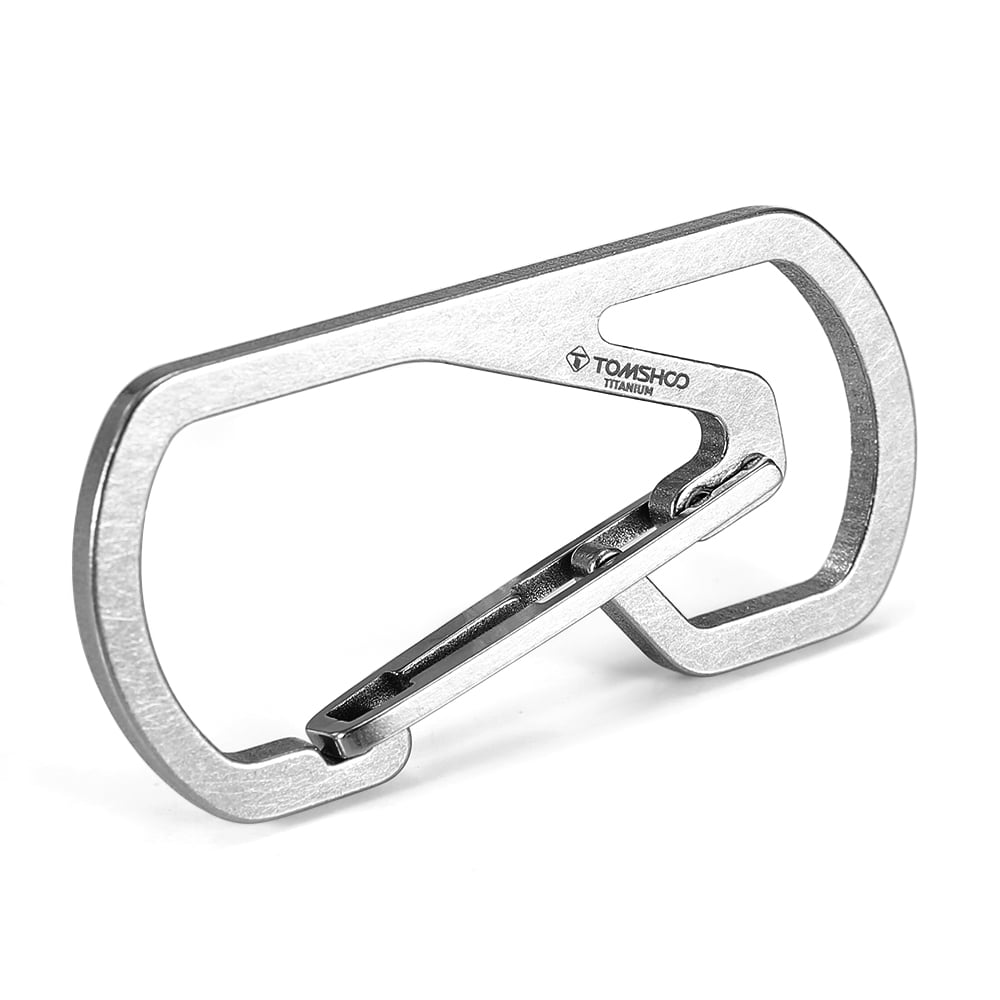 Click here for Tomshoo Titanium Carabiner Key Chain Holder 2.5 X... prices