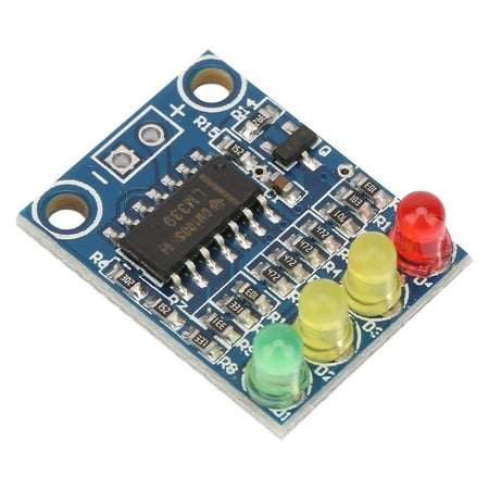 Peahefy 12V Battery Indication Module,4 Digits Electricity Indicator ...