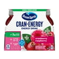 (2 pack) Ocean Spray® Cran-Energy™ Cranberry Raspberry Juice Drinks, 10 ...