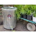 Behrens 20 gal Galvanized Steel Outdoor Refuse / Composter Can with Lid ...