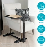 Stander Adjustable Height TV Tray Table with Cup Holder, Ideal for ...