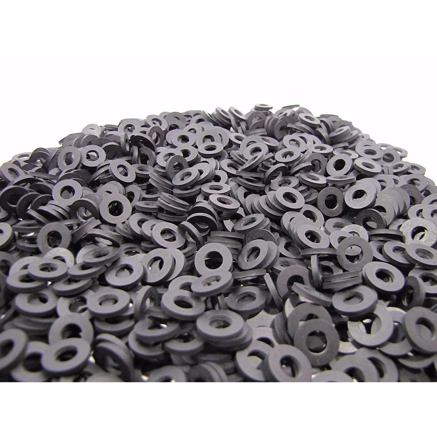 (100 Pack) Oil Resistant Neoprene Rubber Fender Washers 1/2" OD x 1/4 ...