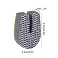 Agiufgs 10 Pack U-shaped Double-sided Cleaning Sponges, Protects Hands ...