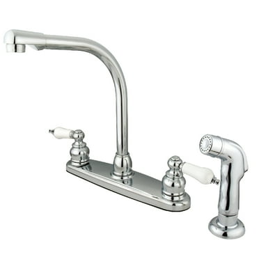 Kingston Brass KB756SP Magellan Centerset Kitchen Faucet, Antique ...