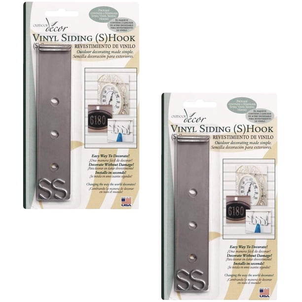 Vinyl Siding S Hook 4-Pack - Walmart.com