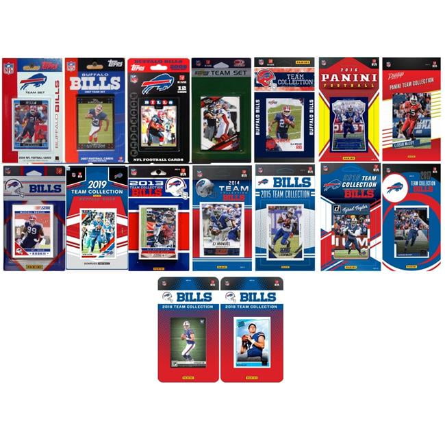C&I Collectables BILLS1619TS NFL Buffalo Bills 16 Different Licensed ...