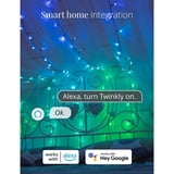 Twinkly App-Controlled 65.6ft Smart String LED Lights with 250 RGB LEDs ...