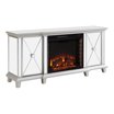 Merrill 54-in Media Fireplace in Merlot - Walmart.com