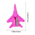 Pencil Sharpeners Airplane Shape Small Pencil Sharpeners Plastic Single ...