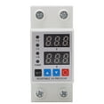 2024 Over Under Voltage Protective Device DIN Rail Adjustable Dual ...