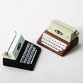 Chicmine 1Set 1:12 Miniature Typewriter Model Lightweight ...