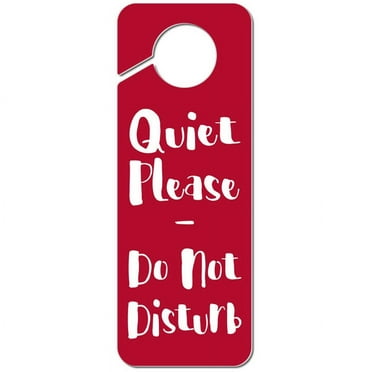 Do Not Disturb Door Sign Craft Knob Signs Handle Listing Office ...