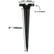 Projectpak 4.5 Inch Christmas Light Stakes for C7 and C9 String Lights ...