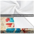4th of july hand towels for kitchen A set of three popsicles with red ...