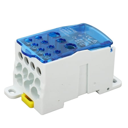 400A 690V Terminal Block Junction Box PA66 Flame Retardant DIN Rail ...