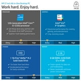"HP 27"" Touch All-in-One Desktop PC, Intel i5-1235U, 8GB RAM, 1TB SSD ...
