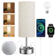 Mainstays Blue Arrow Ceramic 17" Grab and Go Table Lamp with LED ...