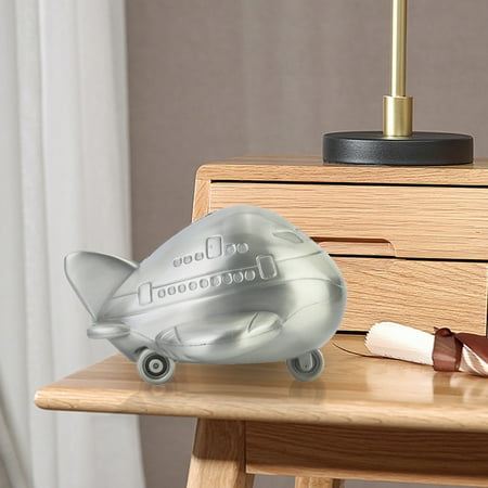 Sonew Air Plane Coin Bank, Coin Saving Money Box,Zinc Alloy Air Plane ...