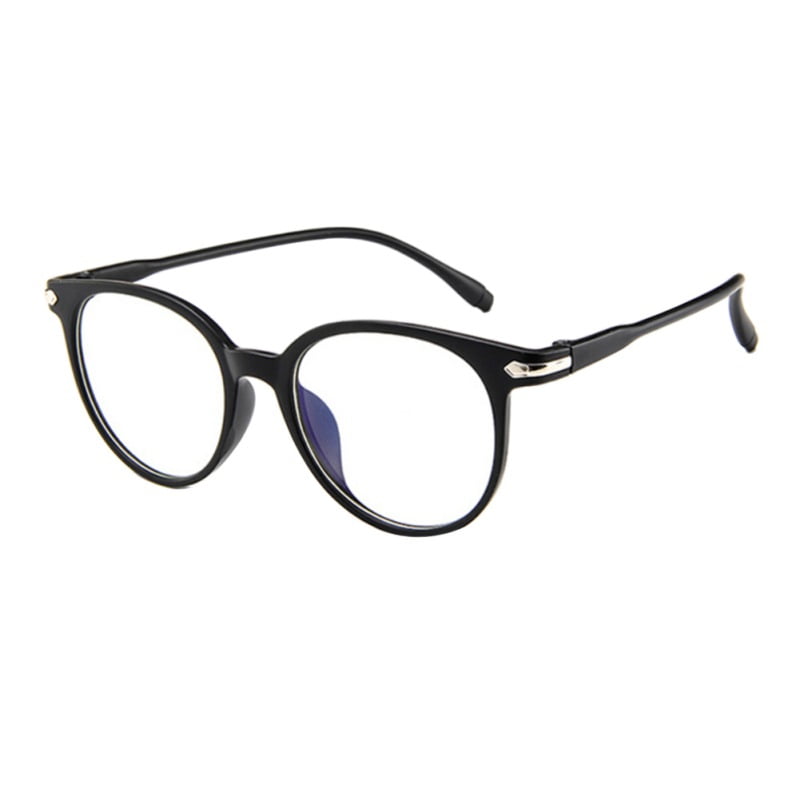 Blue Light Blocking Glasses Women/Men, Fashion Round Cateye Frame UV ...