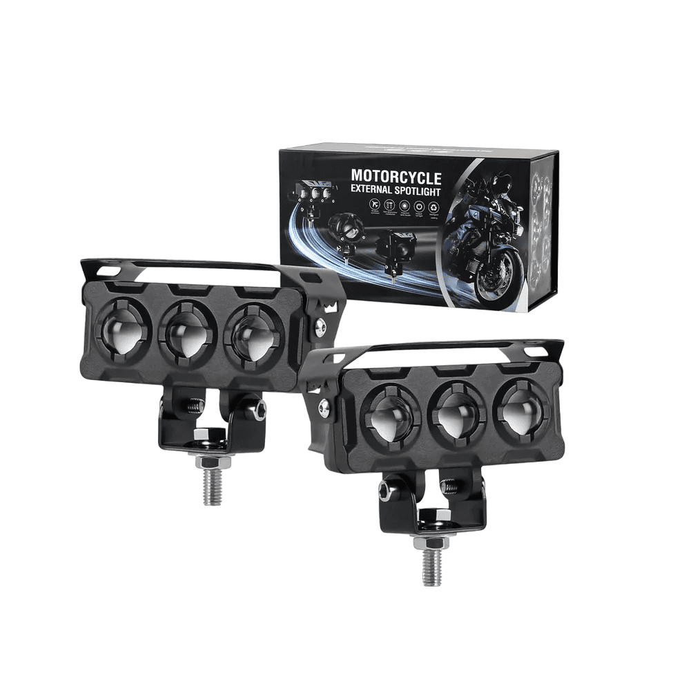 Faros Led Auxiliares Tres Modos Universal Cuadrados 48000 Lm, 2 Piezas ...