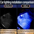 Car Interior Light,7 Color Car Lighting,Led Lights,Touch Type Lights ...