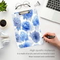 Acrylic Writing Board Gold 12.5*9 Inch Clipboards Transparent Acrylic ...