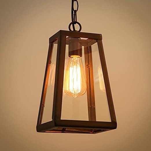 Click here for Jinsinto Outdoor Pendant Light Retro Black Pendant... prices