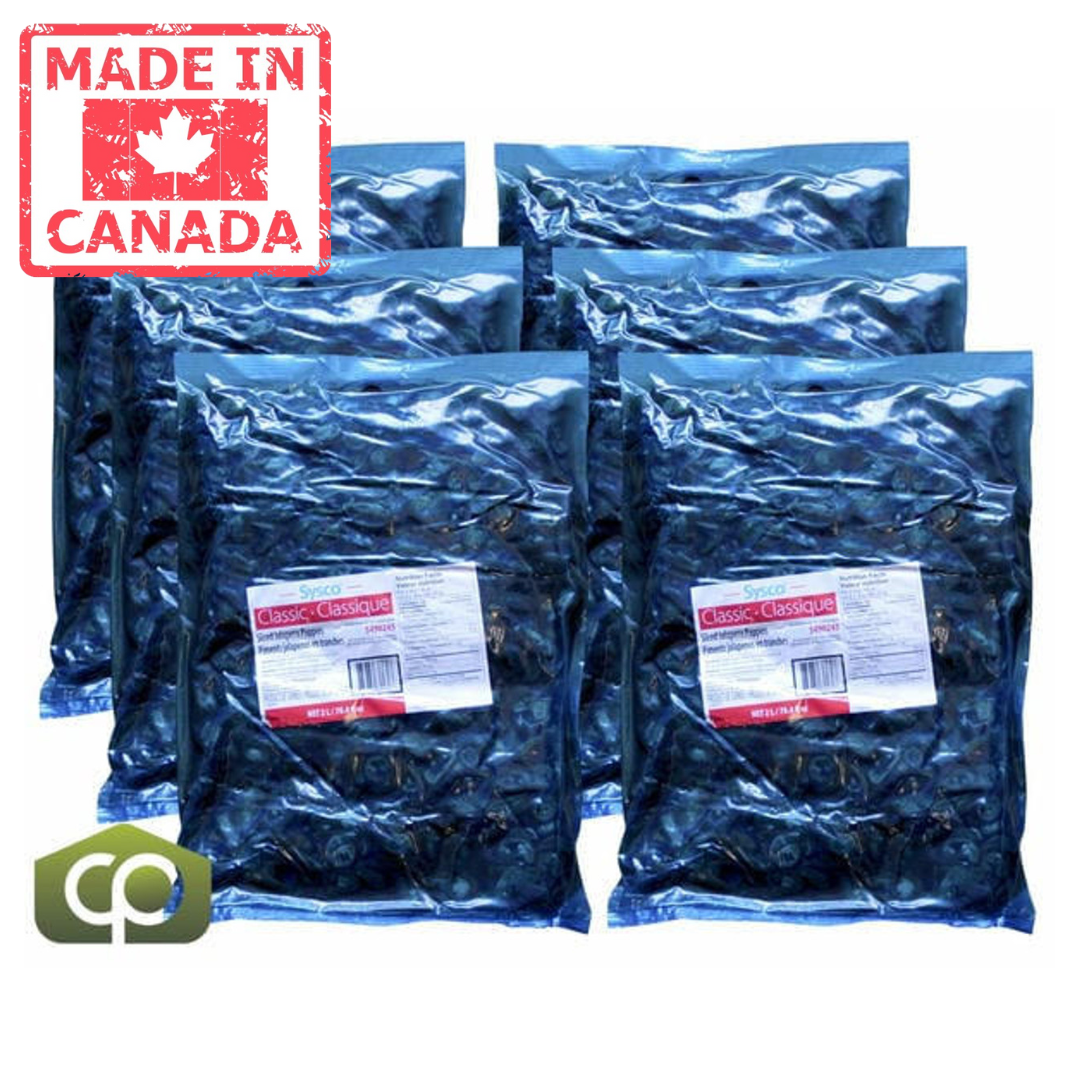 Sysco Classic Pepper Jalapeno Slices Pouch 2 L/67 oz (6/Case) - Walmart.ca