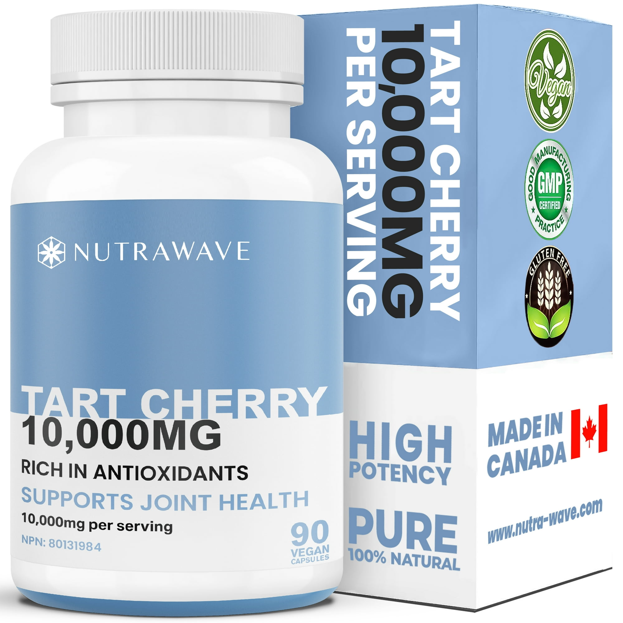 Click here for Nutrawave Tart Cherry 10000mg Capsules - Joint Sup... prices