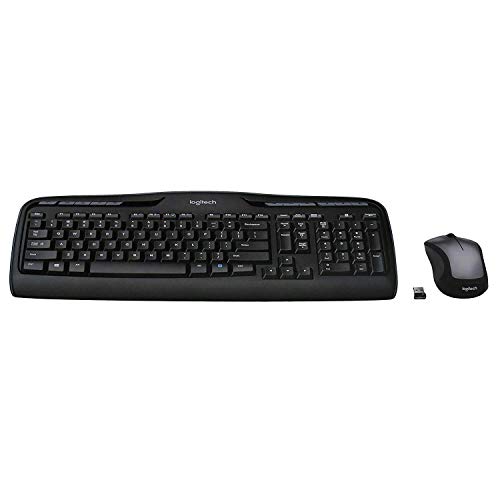 Logitech MK335 Wireless Keyboard and Mouse Combo - Black/Silver ...