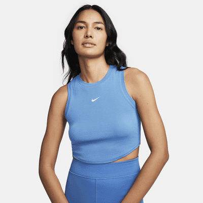 Nike Sportswear Chill Knit Women's Tight Cropped Mini-Rib Tank Top